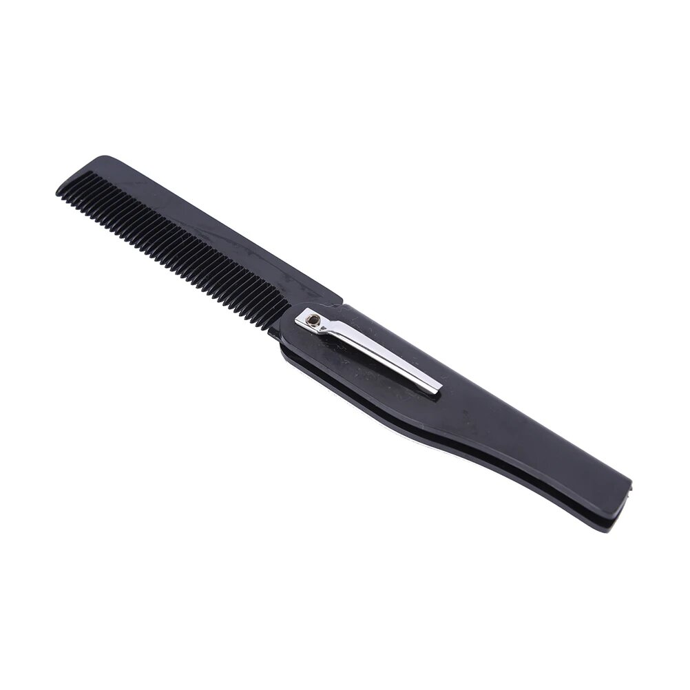 Складная расческа пластиковая Black SV as shown