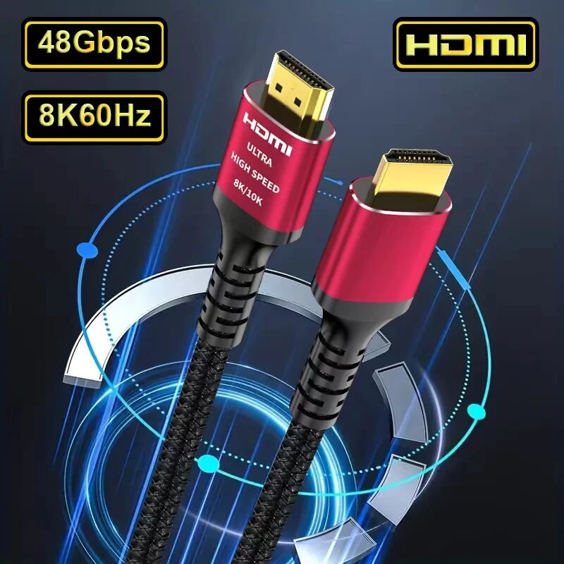 Кабель HDMI MIZIQIER 8K 60Гц 4K 120Гц