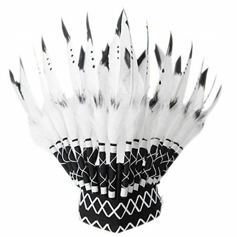 Головной убор индейского вождя Из Перьев-Фотомодель