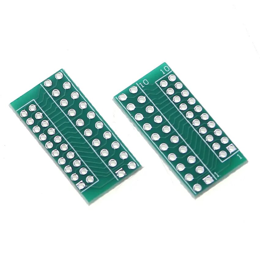 20pin Double Row Test Board с иглами, Цвет: E — фото 1