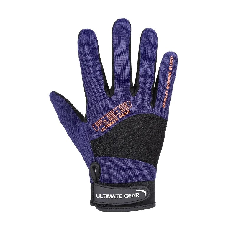 Перчатки рыболовные RBB Ultimate Gear фиолетовые