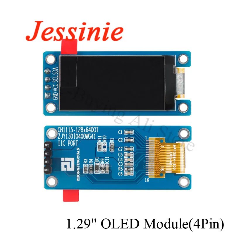1.29" OLED модуль Jessinie (4Pin)