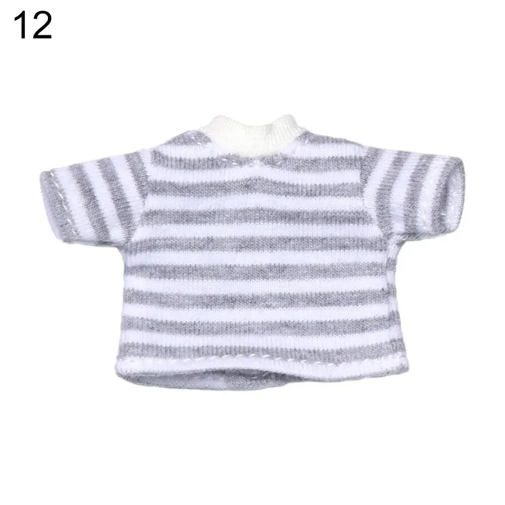 Футболка для куклы OB11, Серый, Цвет: 12