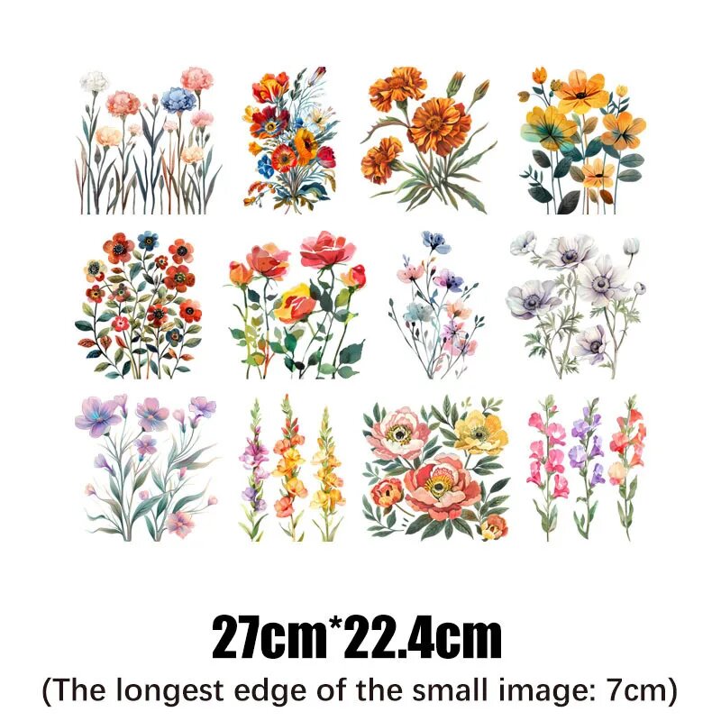 Теплопередающие патчи для одежды "Букет бабочек и цветов" SXTH00443-13