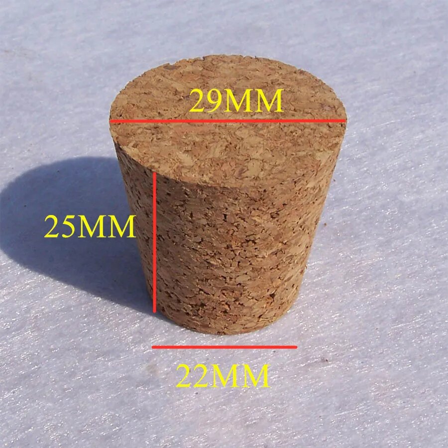 Пробки для бутылок из пищевого дуба 8-50 мм 29x22x25MM