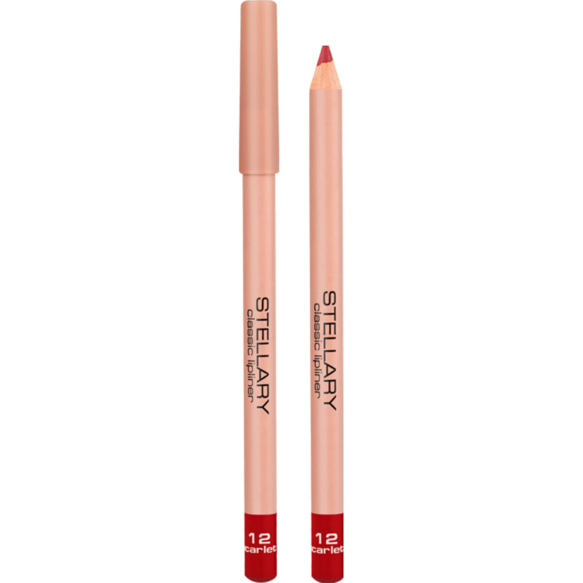 Карандаш для губ Stellary Lipliner, тон 12 Scarlet, 1,35 г