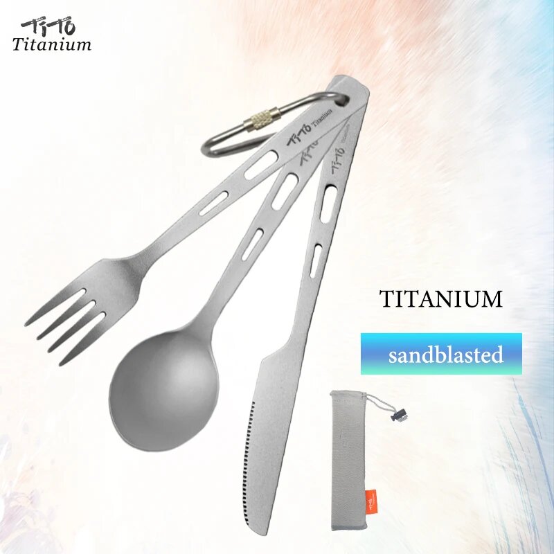 TiTo TiTanium Spork набор из 3 предметов forkspoonknife