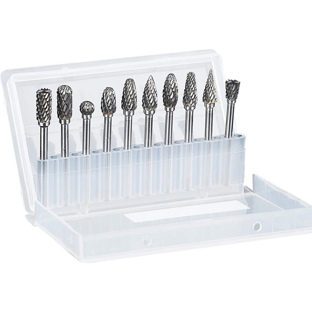 10 шт. Фрезы из карбида вольфрама для обработки дерева