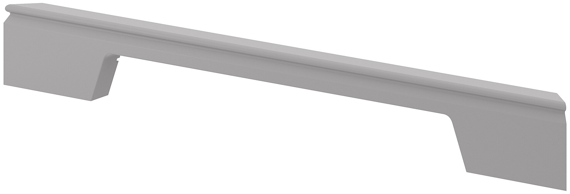 Аксессуары ИКЕА БУДБИН декоративный цоколь с вырезом 66x8 см, серый