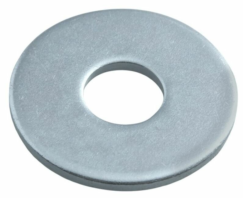 Шайба кузовная DIN9021 М10 50 шт для крепежа с увеличенной площадью прижима