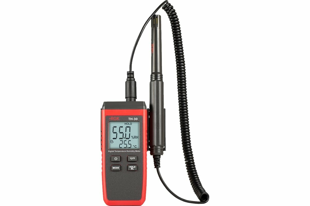 Термогигрометр RGK TH-30 с поверкой 778626