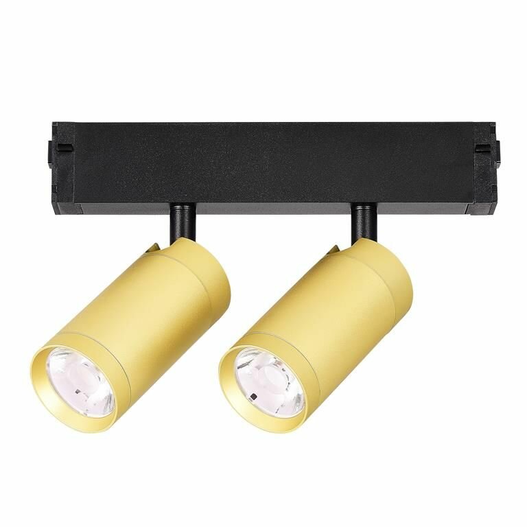 Светильник трековый ST Luce SKYLINE 220 Золотистый LED 2*10W, 2700-6000K ST660.286.20