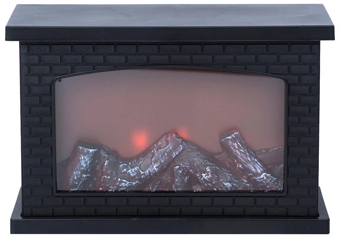 Декоративный светильник камин настольный с эффектом живого огня на светодиодах SP-56