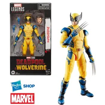 Фигурки Hasbro оригинальная коробка Серия Marvel Legends: Третий фильм о Дэдпуле и Росомахе, коллекция 6-дюймовых фигурок героев, Подарки