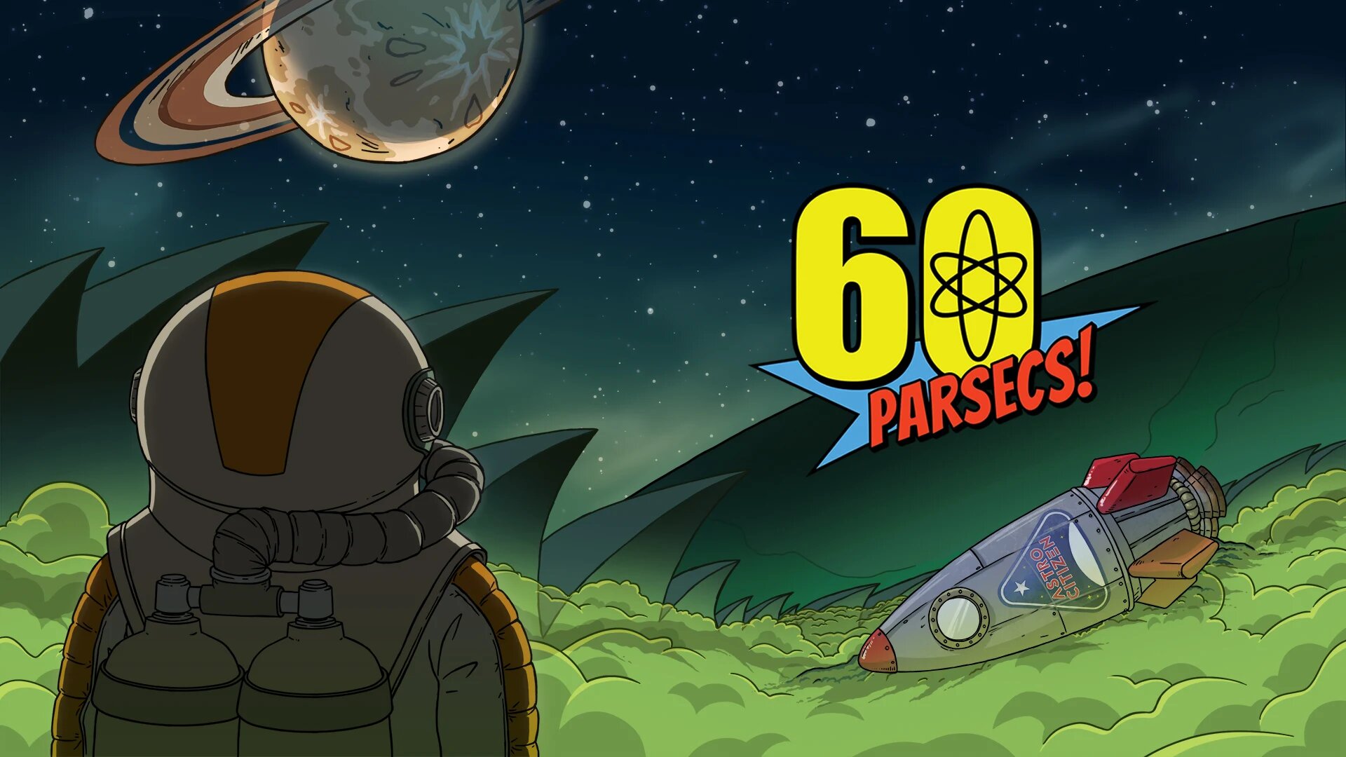 Игра 60 Parsecs! для Nintendo Switch - Цифровая версия, США