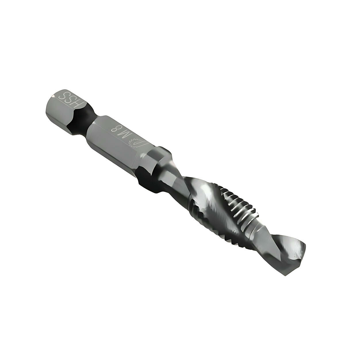 Сверло-метчик М8 х 64 мм, шаг 1.25 (блистер) ПРАКТИКА 775-006