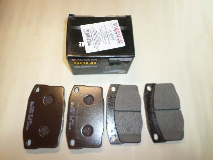 Колодки передние 96101972 96133555 Дэу Нексия 1,5 литра 8V до 2000г Астра F Корса A, - HSB