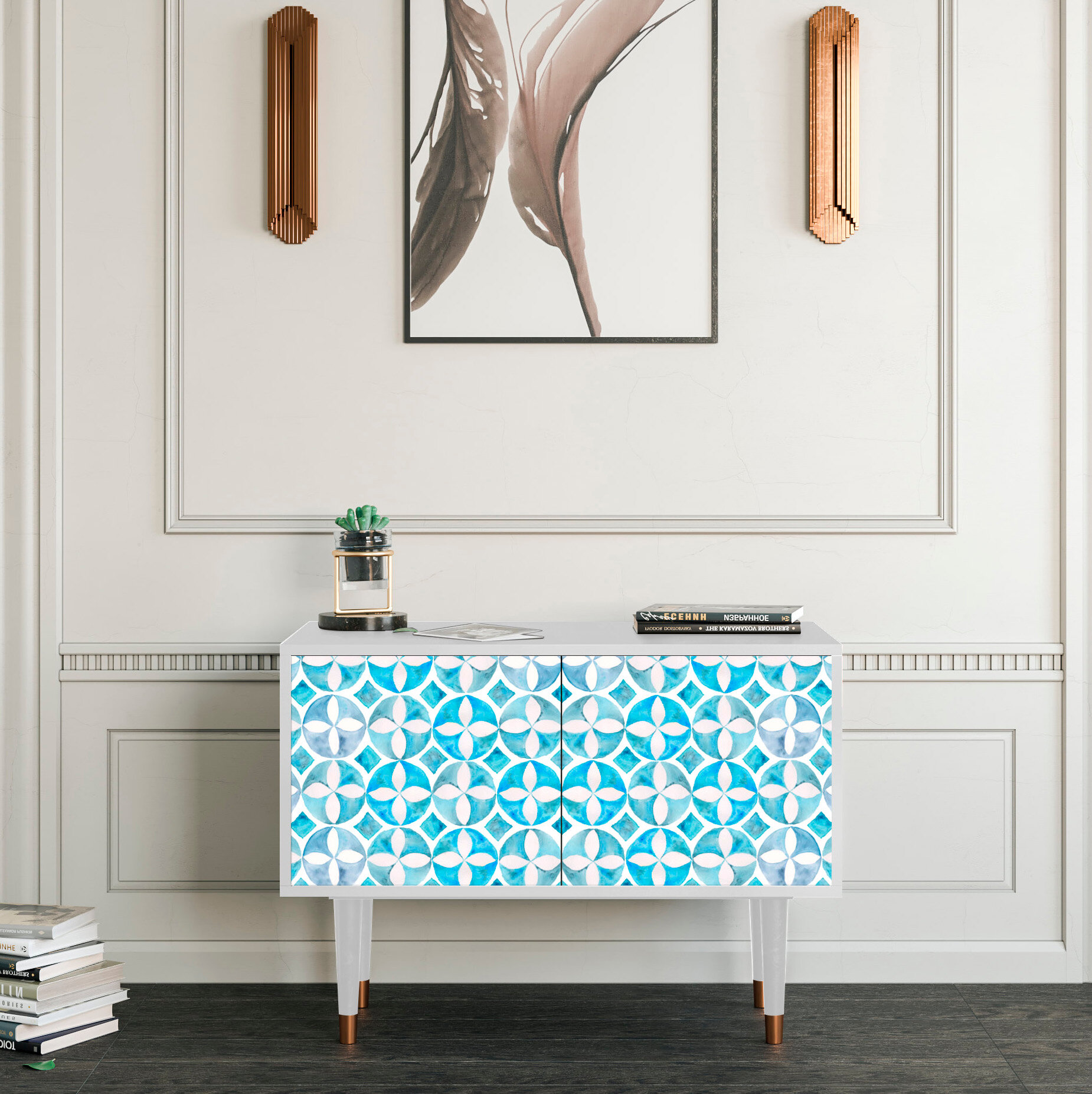 Комод - STORYZ - S1 Porto Mood, Размер - 94 x 69 x 48 см, Цвет корпуса - , Белый