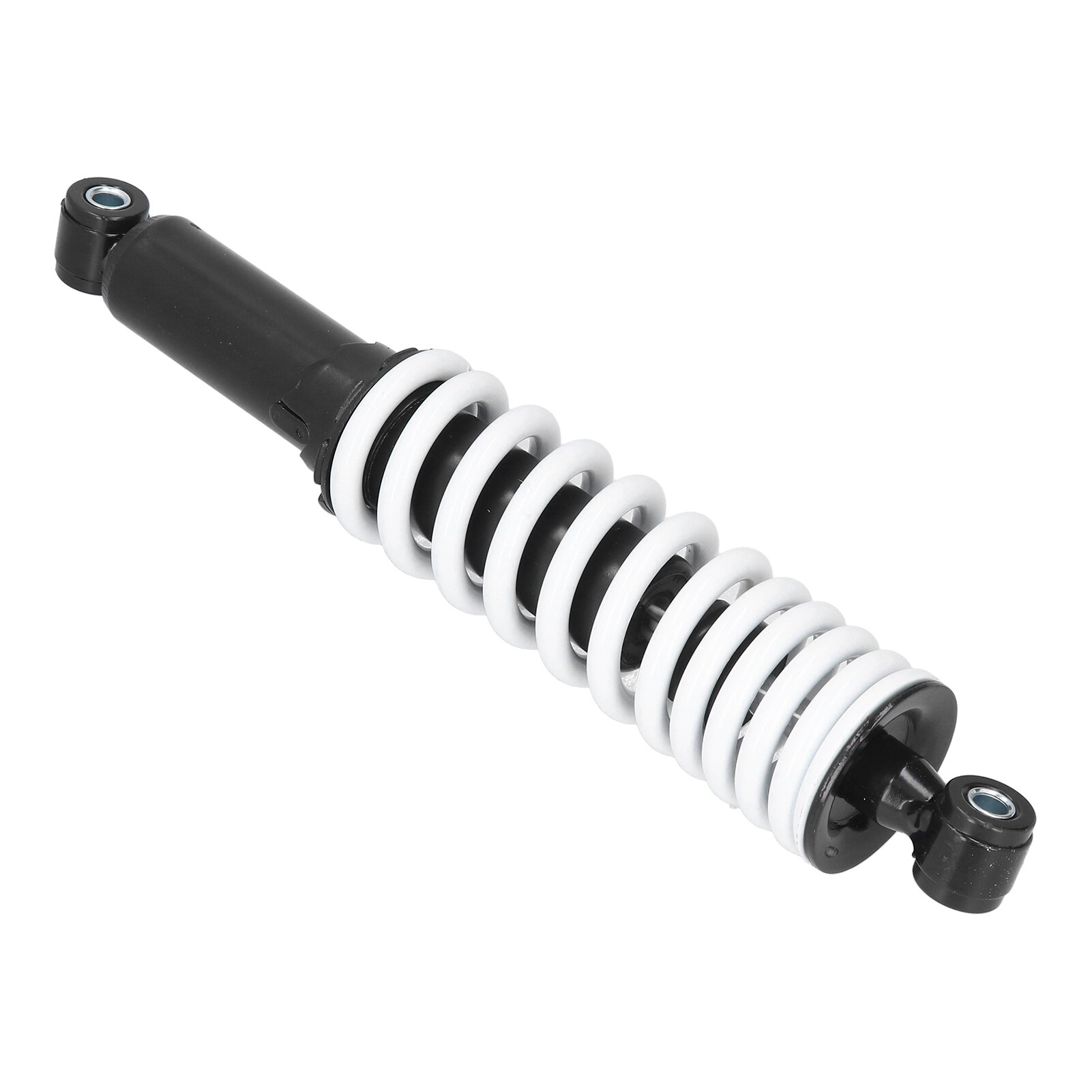 Амортизатор для мотоцикла 350мм регулируемый демпфер для замены Suzuki ATV Go Kart Quad Dirt Sport Bikes, длина 380мм, материал алюминиевый сплав + сталь, 5 скоростей регулировки, диаметр отверстия 10мм, толщина монтажного отверстия 30мм, диаметр пружины