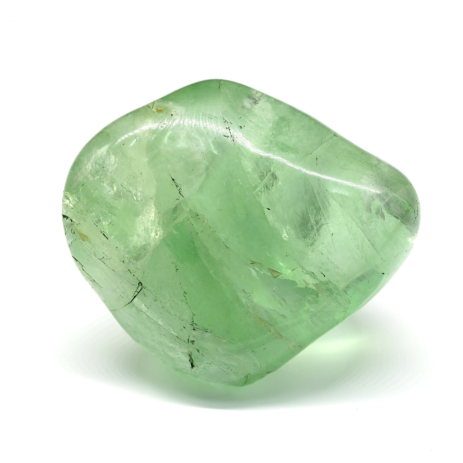 Минерал флюорит зеленый 80*77*46мм, 503г .