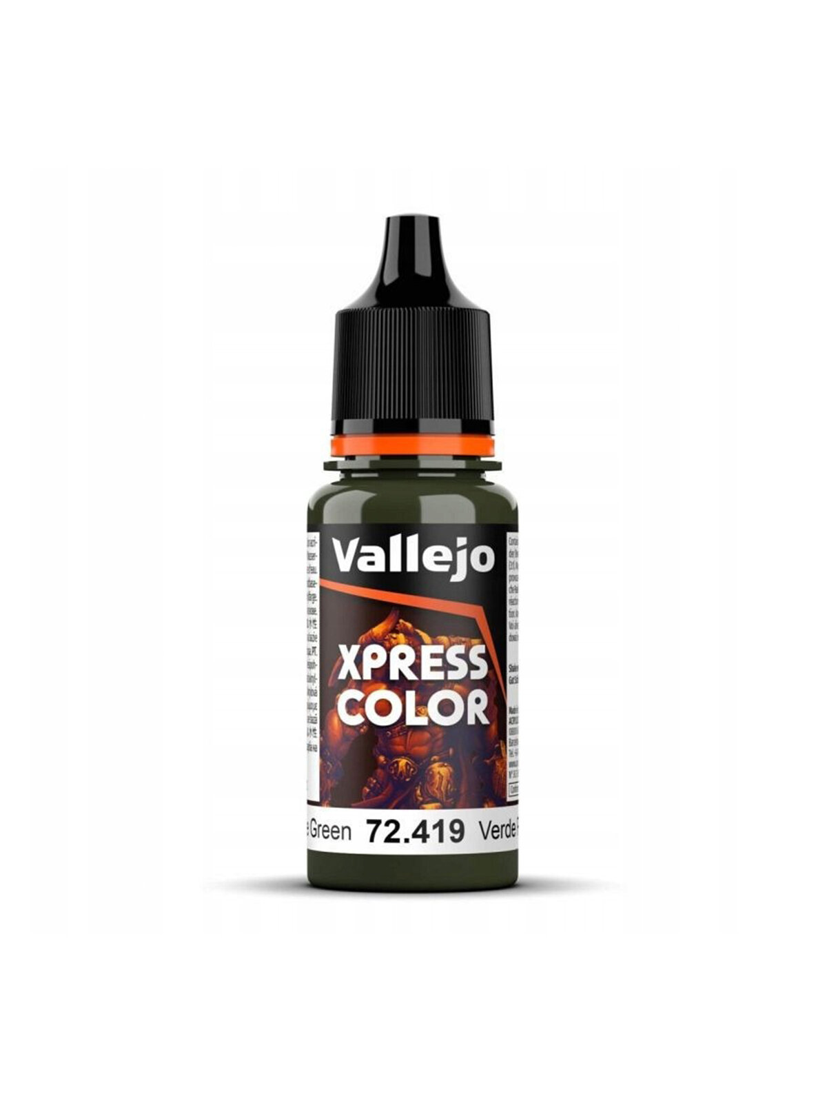 Краска акриловая Vallejo серии Xpress Color - Plague Green 72419, 18 мл
