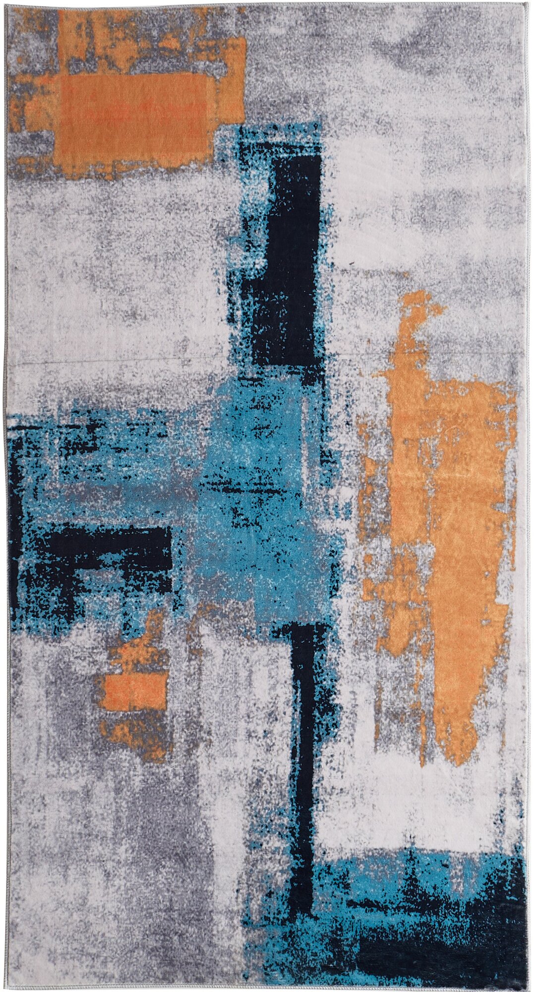 Ковер принтованный высокоплотный "Lex A303 80 x 150 см", разноцветный