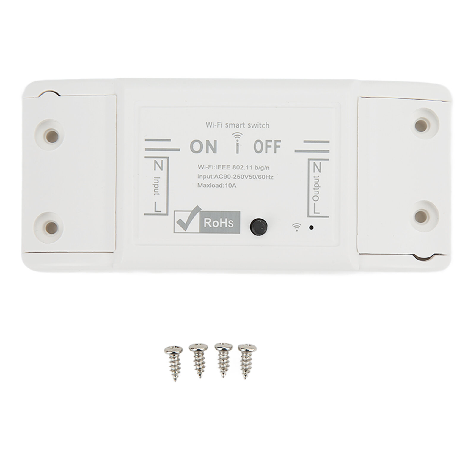 Smart Wi -Fi Light Switch Belless Relay Module приложение пульт дистанционного управления AC 90–250V для бытовых приборов с потолочным вентилятором.