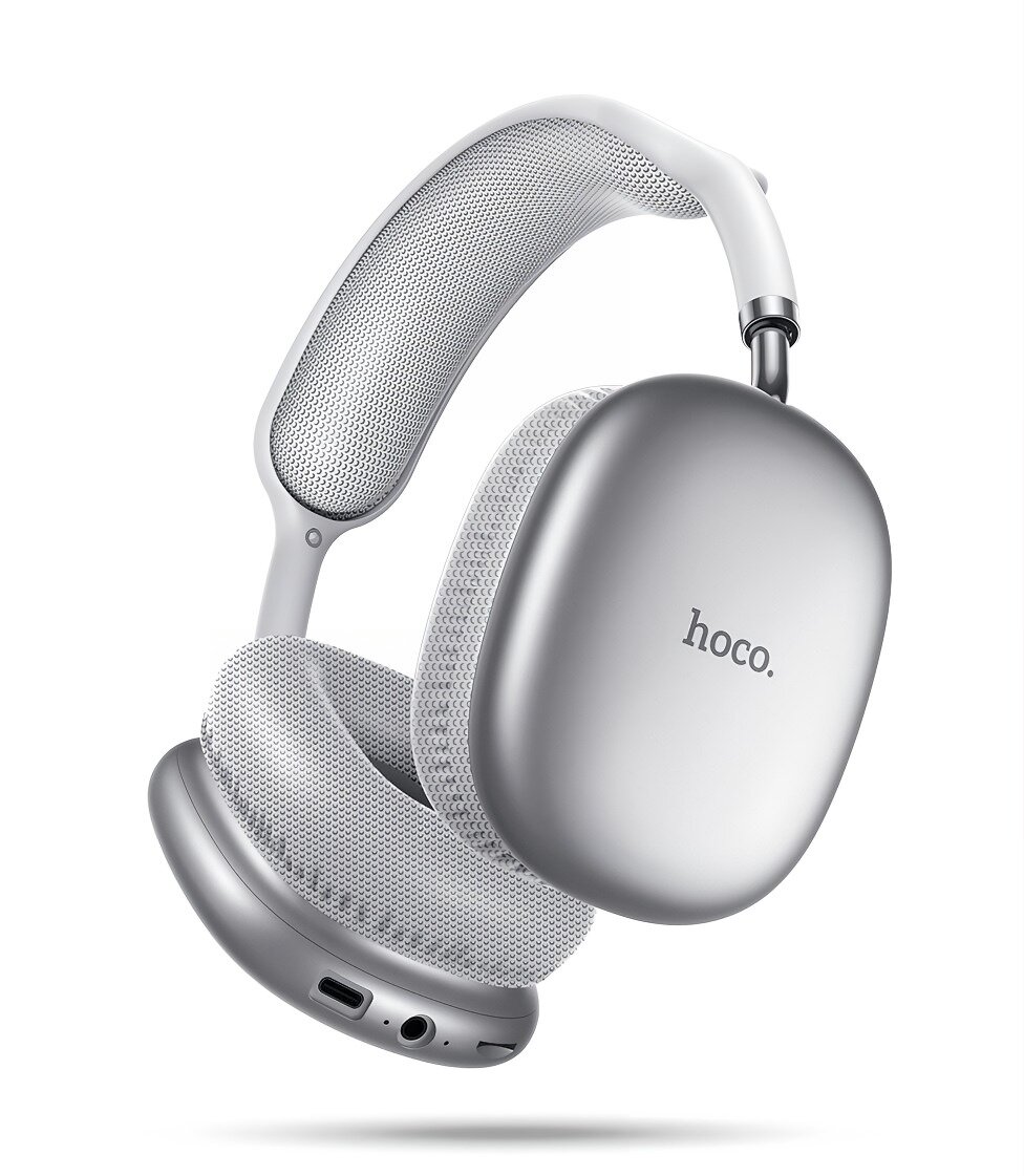 Наушники беспроводные Hoco / Bluetooth 5.3 / MP3-плеер / AUX / Встроенный микрофон / Слот для карты памяти Micro SD