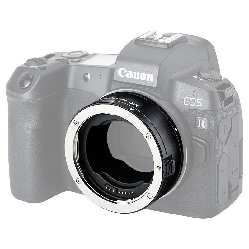 Адаптер крепления объектива Автофокус для установки любого объектива Canon EF/EF-S с байонетом к байонету Canon RF Корпус камеры (EOS R RP R3 R5 R5C R6 R7 R8 R10 R50)