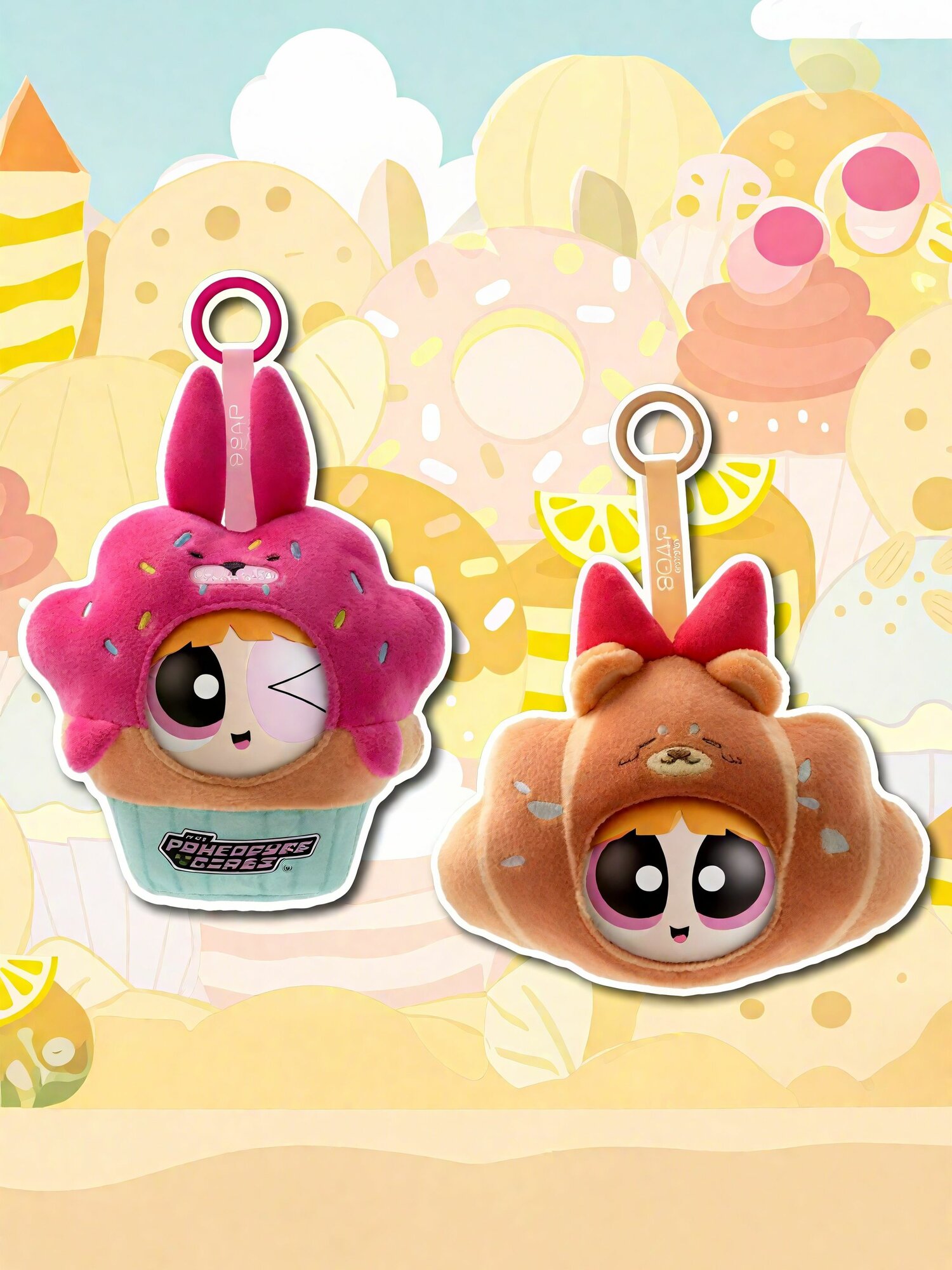 Powerpuff Girls коллекционные персонажи Плюшевые игрушки брелок