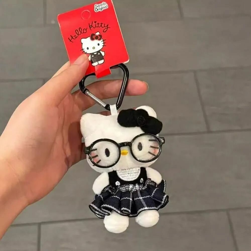 Мягкая игрушка, Мягкий брелок Hello Kitty-кукла на подвеске