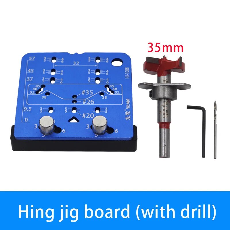 YOMO Колонковое буровое долото для петель 35 мм 35mm Hinge kit