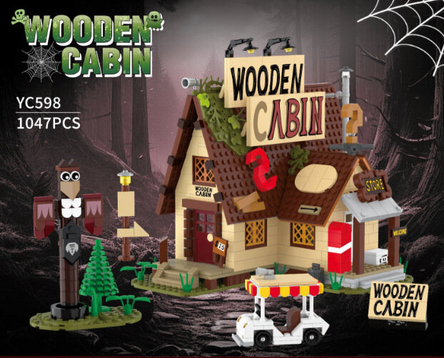 Эксклюзивный набор строительных блоков Диппер и Мэйбл из Гравити Фолз