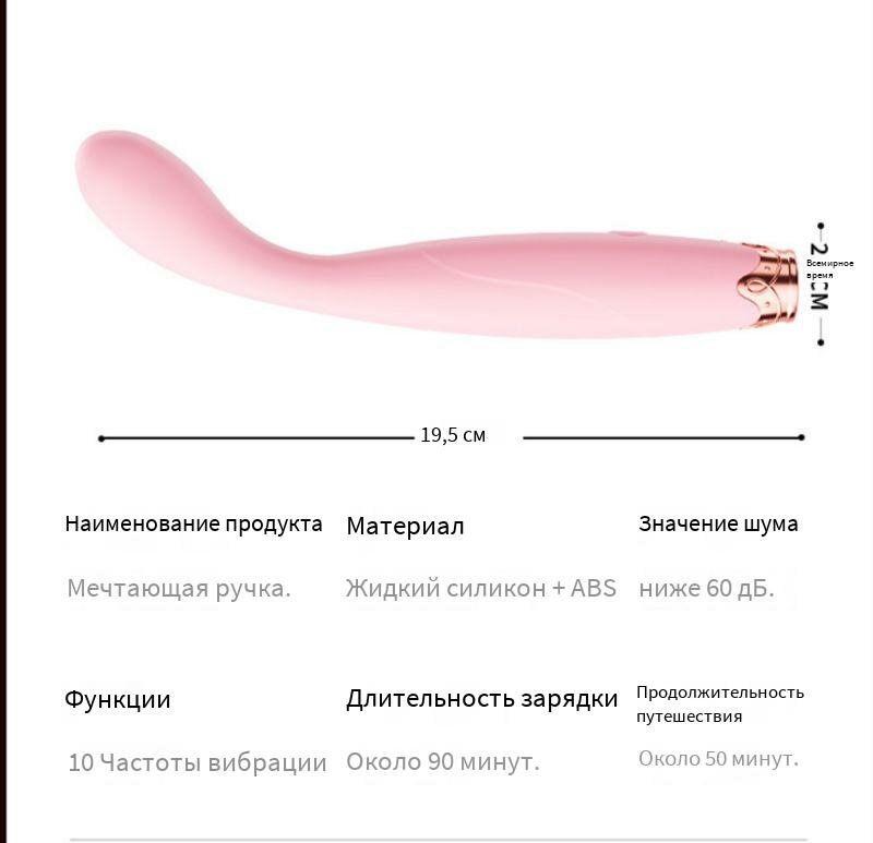 Вибратор, предназначенный для интеграции в женские трусики, для стимуляции клитора и точки G, красного цвета