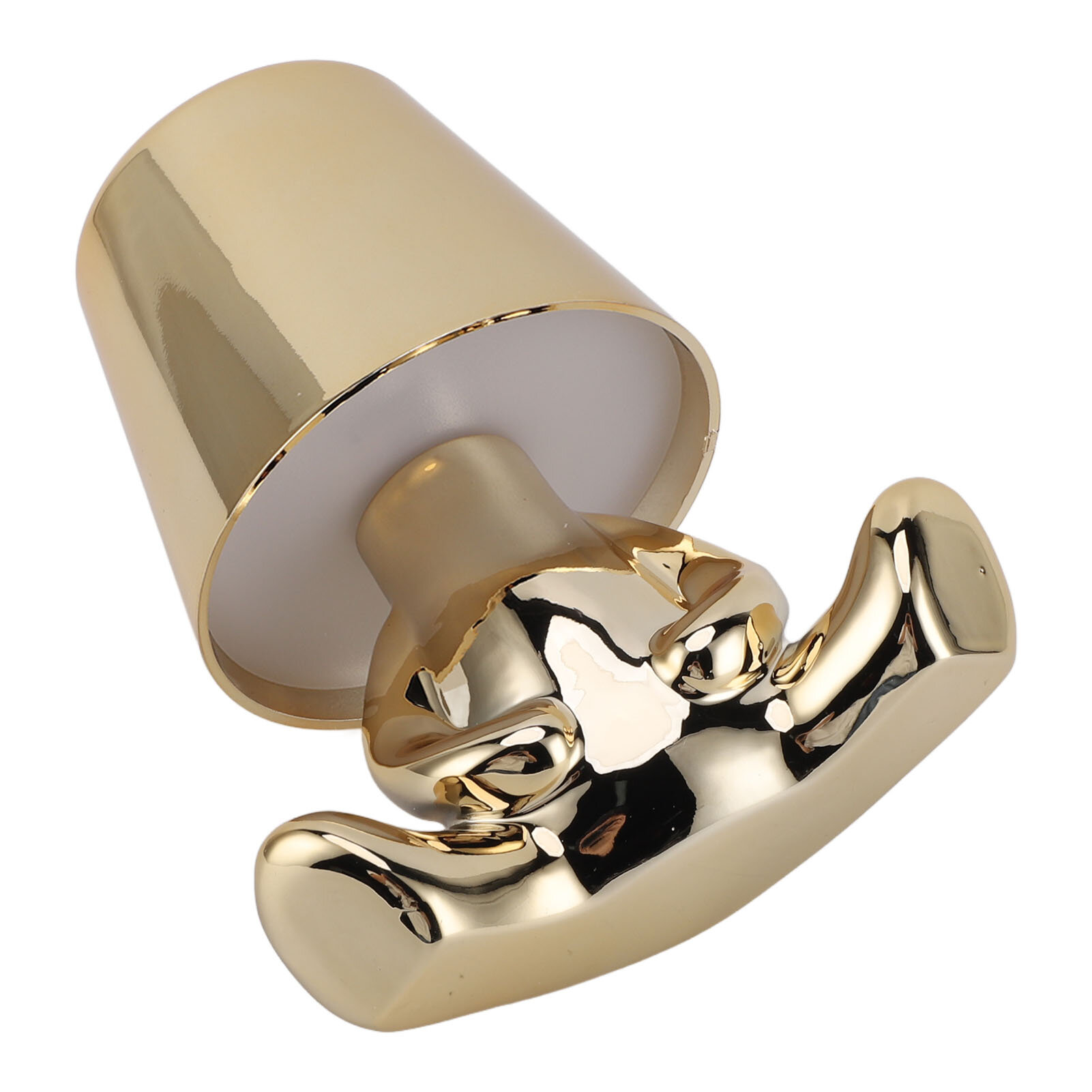 Сенсорная прикроватная настольная лампа, 3 режима, маленький человечек, декоративная статуя мыслителя, светодиодная настольная лампа для спален, офисов, гостиных, украшение, подарок, зарядка через USB, золото, тип B