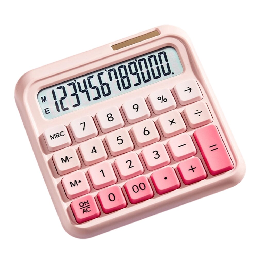 Офисный Калькулятор Гибкая Панель Клавиш Наклонный Экранный Дисплей