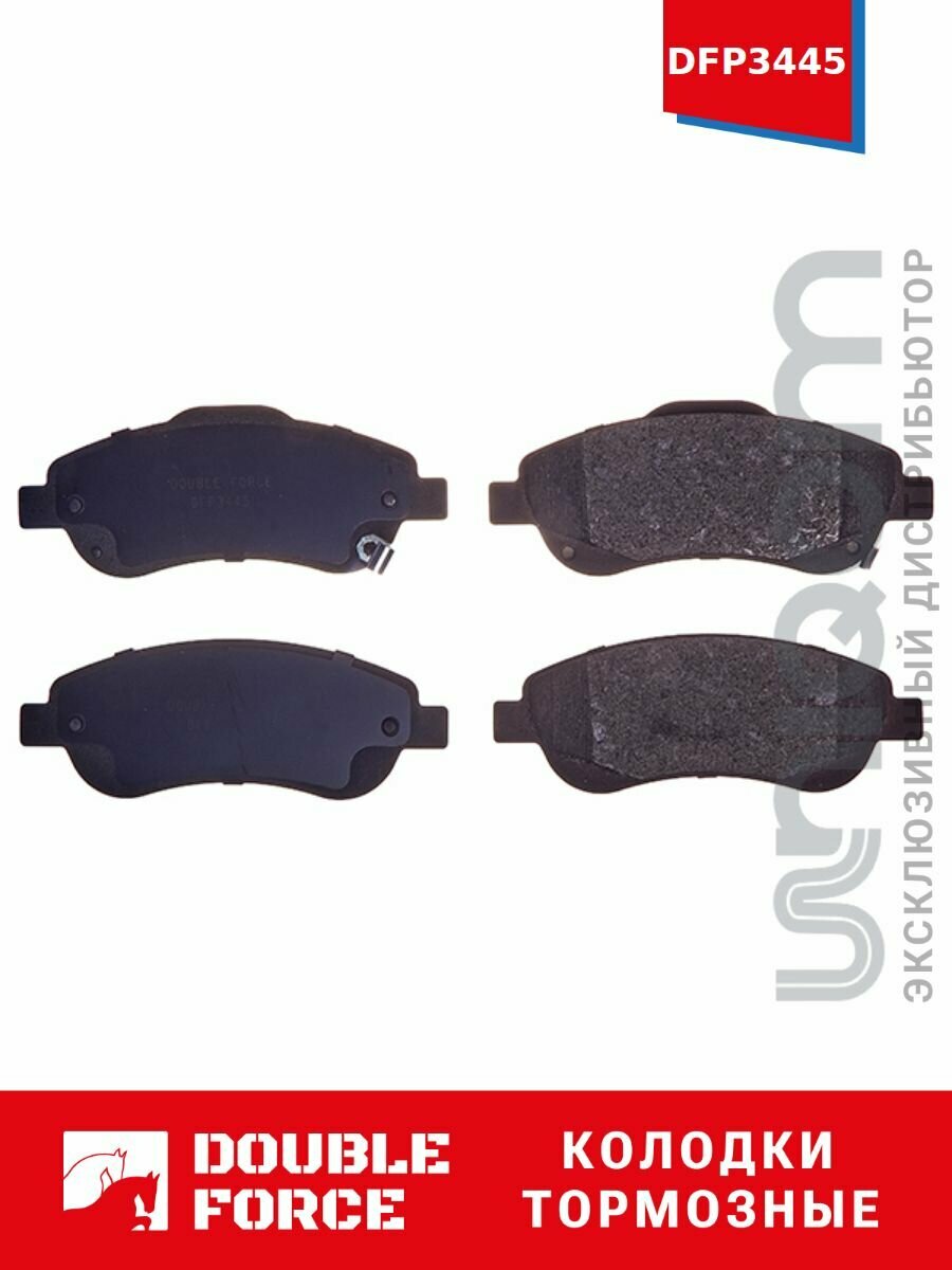 Колодки тормозные передние Honda CR-V 2006 - 2022 Double Force DFP3445