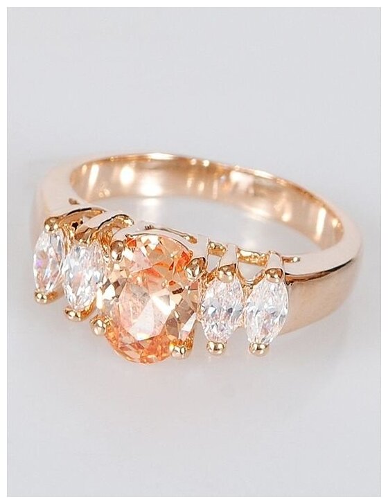 Кольцо Lotus Jewelry, фианит