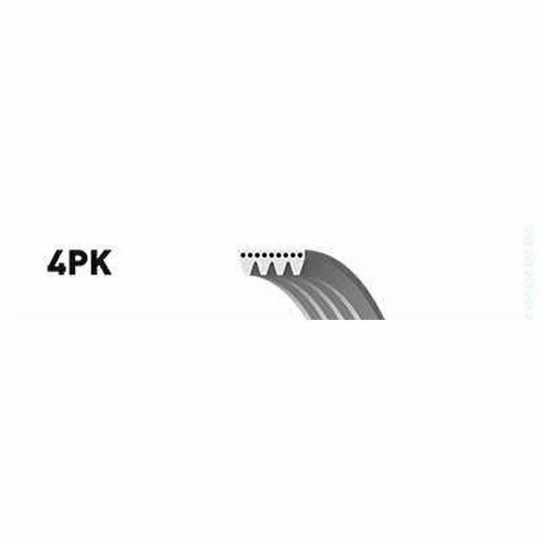 Ремень поликлиновой Gates 4PK711VSF для Volkswagen CRAFTER 3035 2E (2006-2016), Volkswagen CRAFTER 3050 2E (2006-2016), Volkswagen CRAFTER 3050 C