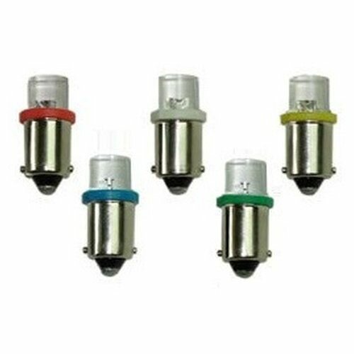 Лампа светодиодная T4W / BA9S / 12V 1LED конус крас LEDO BA9S1LEDR