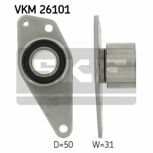 Ролик обводной ремня ГРМ SKF VKM26101