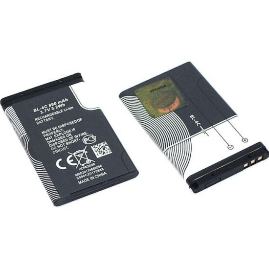 Аккумуляторная батарея VB Parts Vbparts BL-4C для Nokia 6100, Nokia 1202, Nokia 1661, Nokia 2220S, Nokia 2650, Nokia 2690, Nokia 5100, Nokia 6101, Nokia 6125, Nokia 6131, Nokia 6300