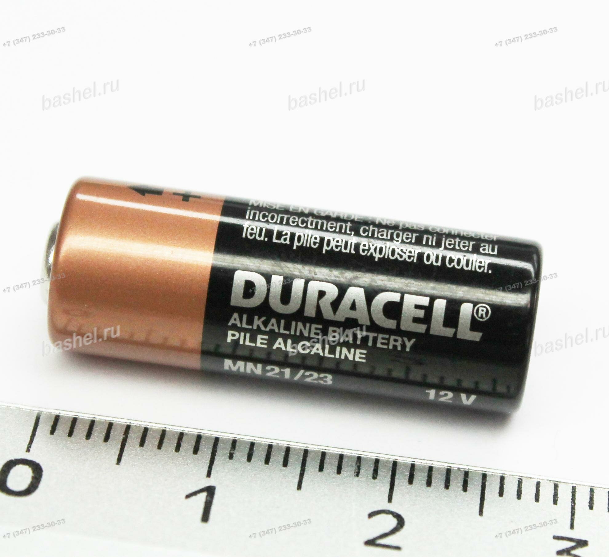 Батарейка Duracell MN21, 12V ( A23, MN21, 3LR50, K23A, LRV08, LRV8, 8LR932 )
