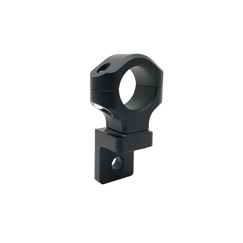 Мотоциклетный светодиодный кронштейн для фар, зажим 22 мм 25 мм, вилочные трубки, Черный, черный