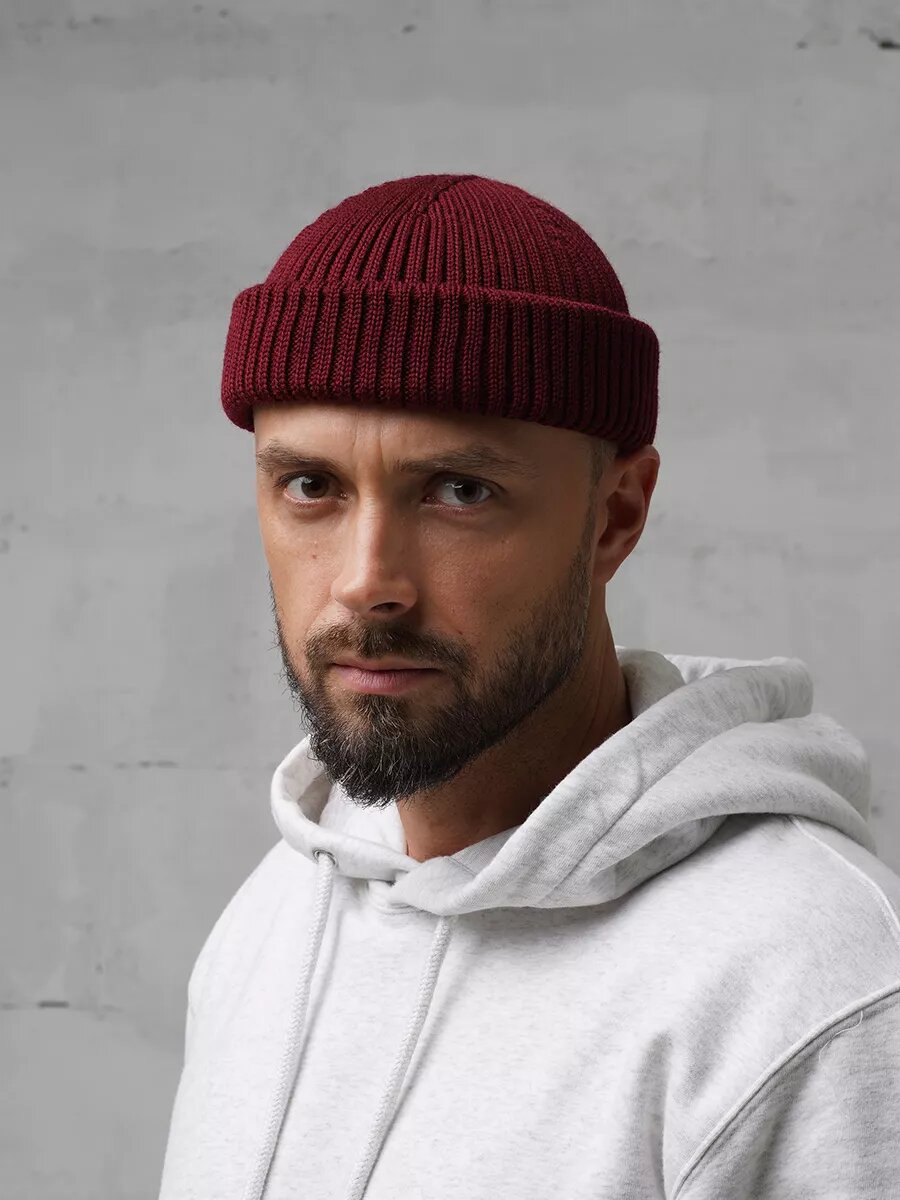 Шапка-бини для мужчин