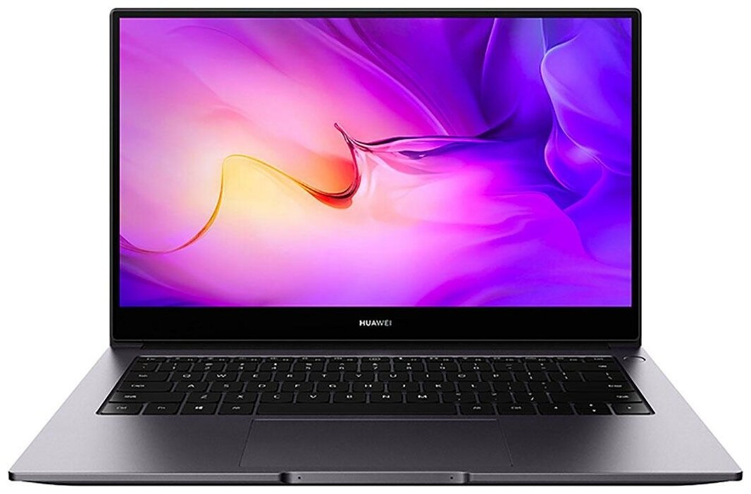 14" Ноутбук HUAWEI MateBook 14 2021KLVL-W56W 2160x1440, AMD Ryzen 5 5500U 2.1 ГГц, RAM 16 ГБ, DDR4, SSD 512 ГБ, AMD Radeon Graphics, Windows 10 Home, серый
