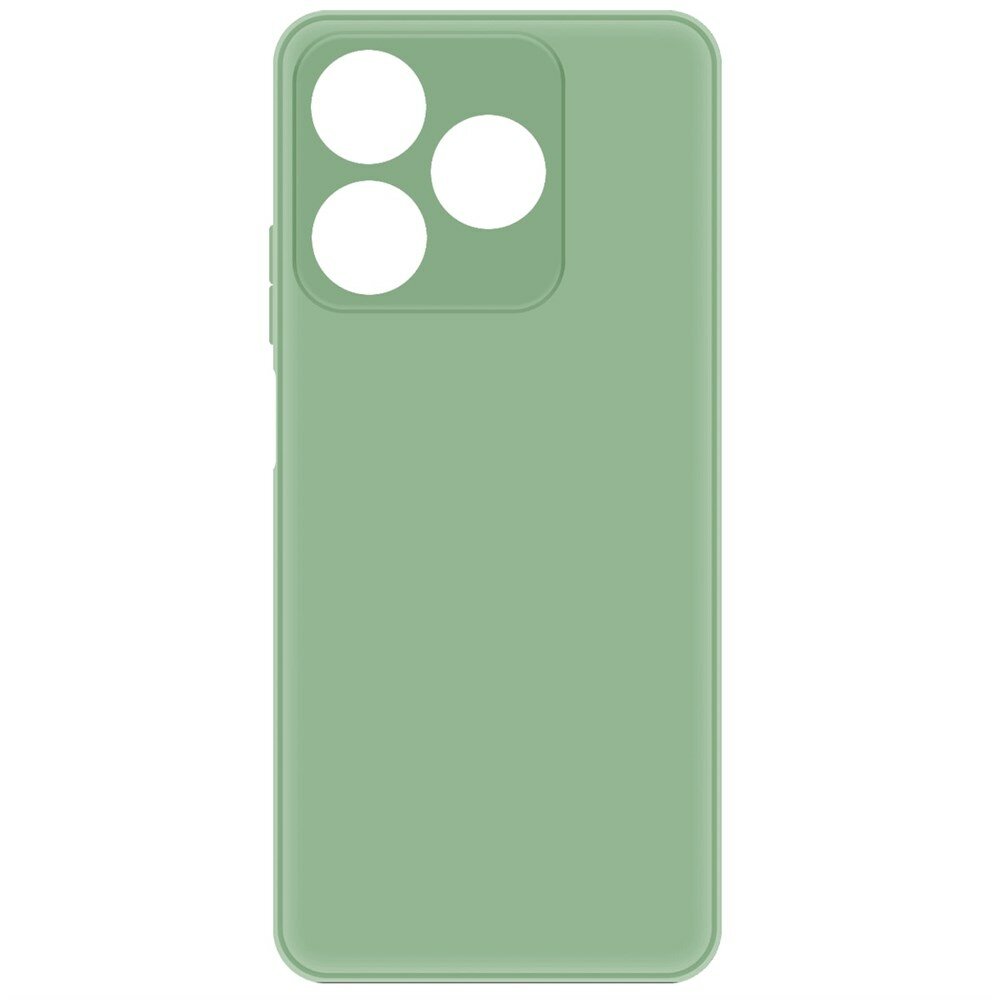 Чехол-накладка Krutoff Silicone Case для Realme C61/C63 зелёный