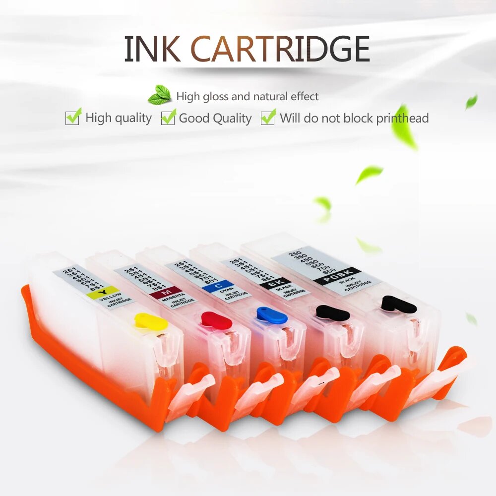 PGI-450 CLI-451 перезаправляемый картридж для Canon PIXMA IP7240 MG5440 MG5540 MG6440 MG6640 MG5640 MX924 MX724 с ARC чипы