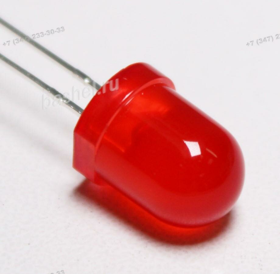 LED 8MM Red L-793ID, Светодиод