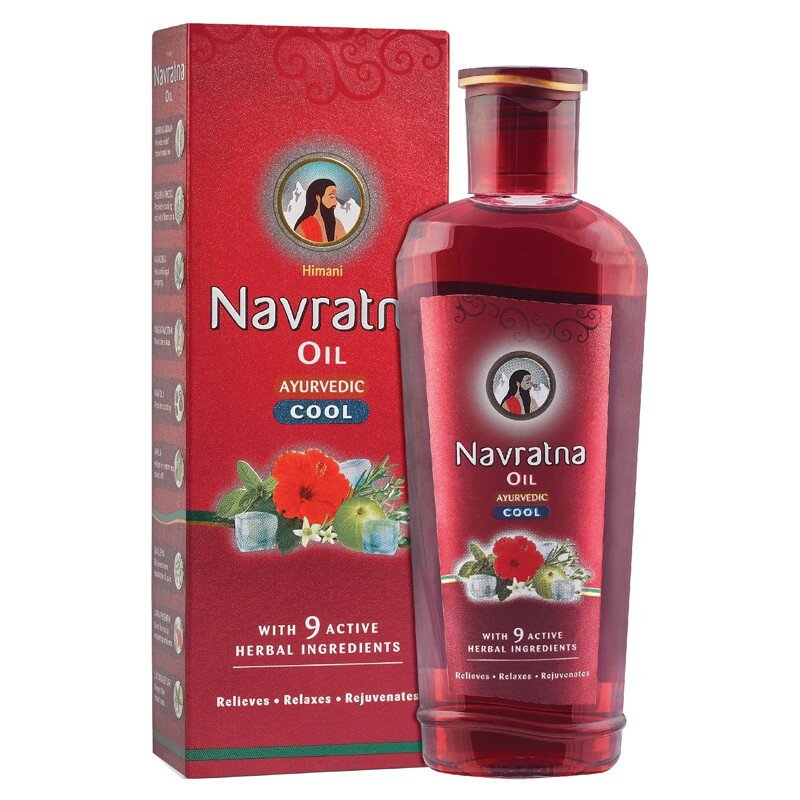 Масло Навратна Хемани (Navratna oil Hemani), 200 мл